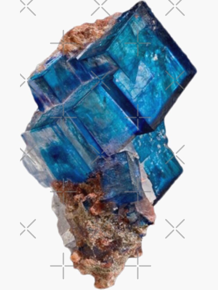 "Blue gem sticker" Sticker for Sale by Somahaus | Redbubble