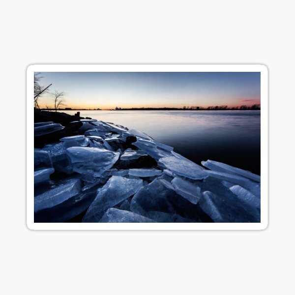 "Icy Blue" Sticker for Sale by akeyphoto | Redbubble