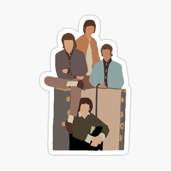 "The Beatles yesterday and today" Sticker for Sale by classicrockfans ...