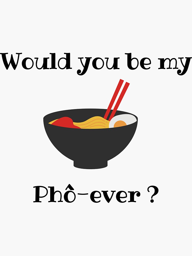 "Phô-ever" Sticker for Sale by Wear-we-met | Redbubble