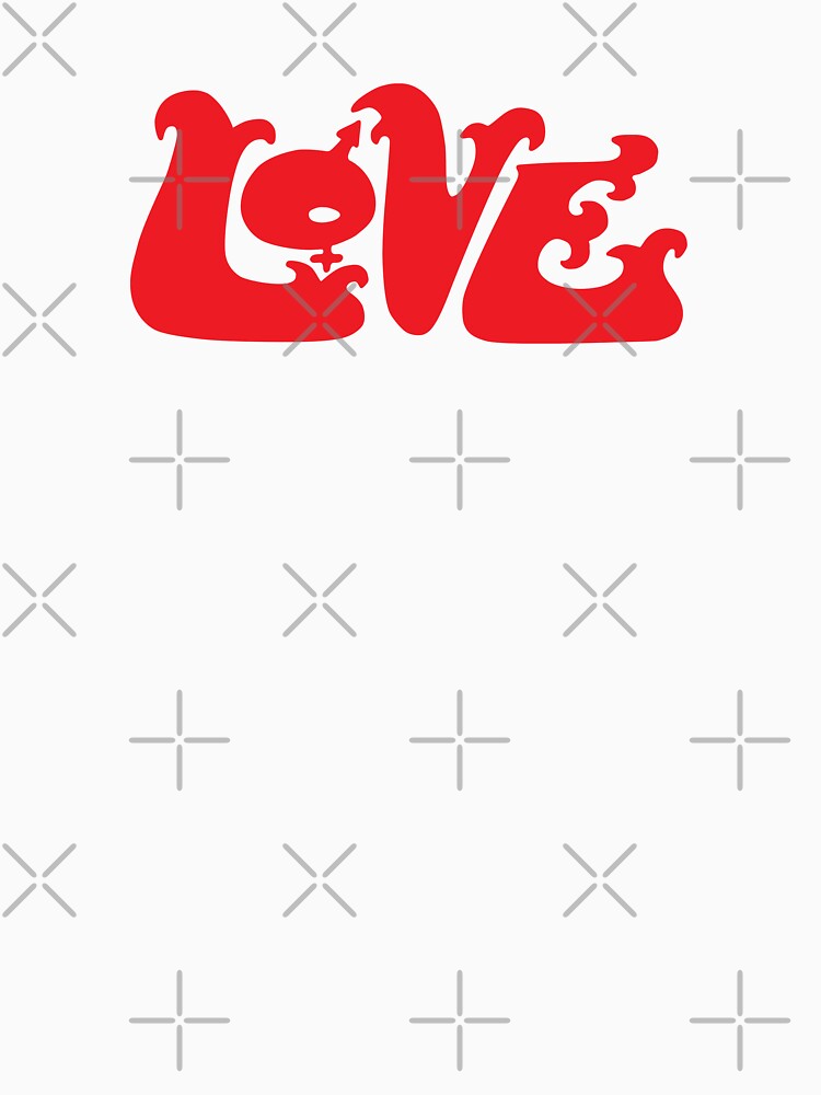 "Love band" T-shirt for Sale by gabrielpastor | Redbubble | love t ...