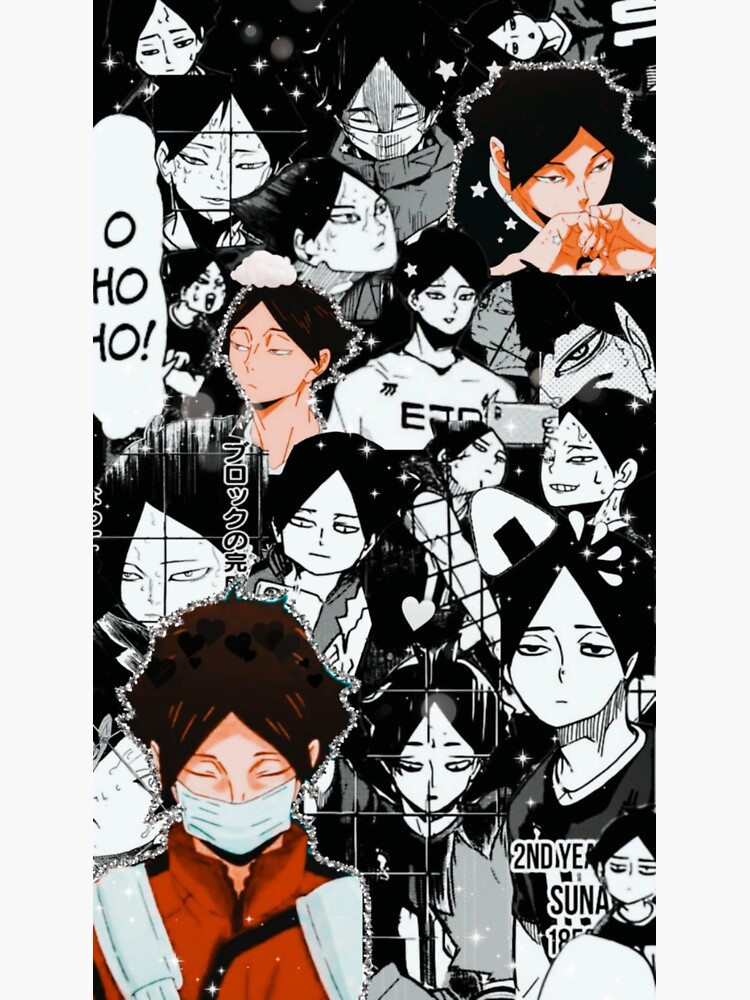 "suna rintarou manga collage" Sticker by Dakstaa | Redbubble