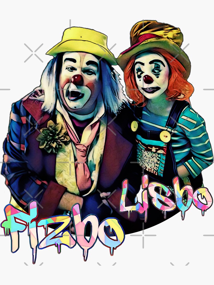 "Fizbo and Lizbo" Sticker for Sale by Jaw-Knee- | Redbubble