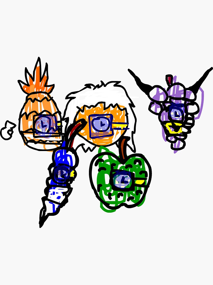 "Ginyu Force" Sticker for Sale by Cowtzu | Redbubble