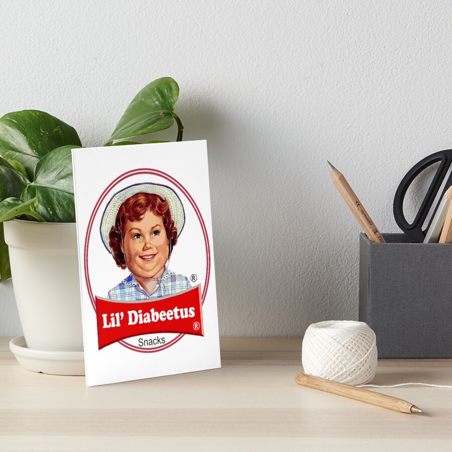 "Lil Diabeetus (Parody)" Poster for Sale by bcide | Redbubble