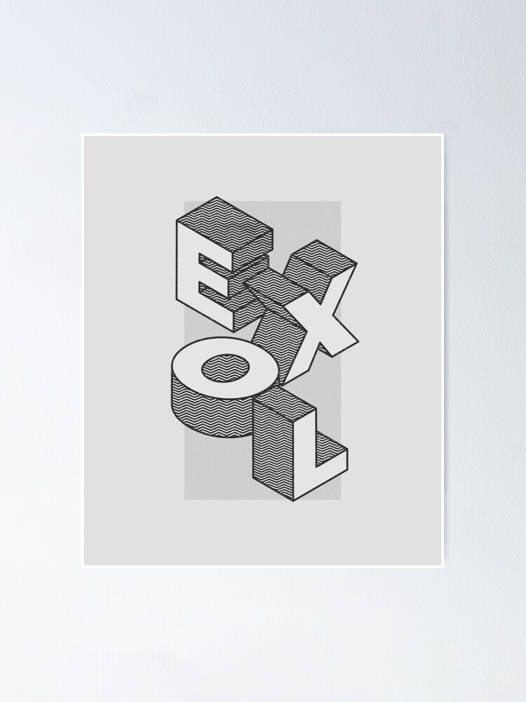 "Exo ExoL" Poster for Sale by arorar | Redbubble