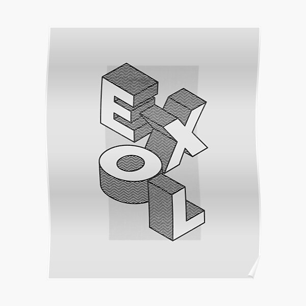 "Exo ExoL" Poster for Sale by arorar | Redbubble