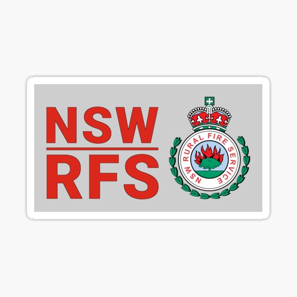 Nsw Rural Fire Service Stickers | Redbubble
