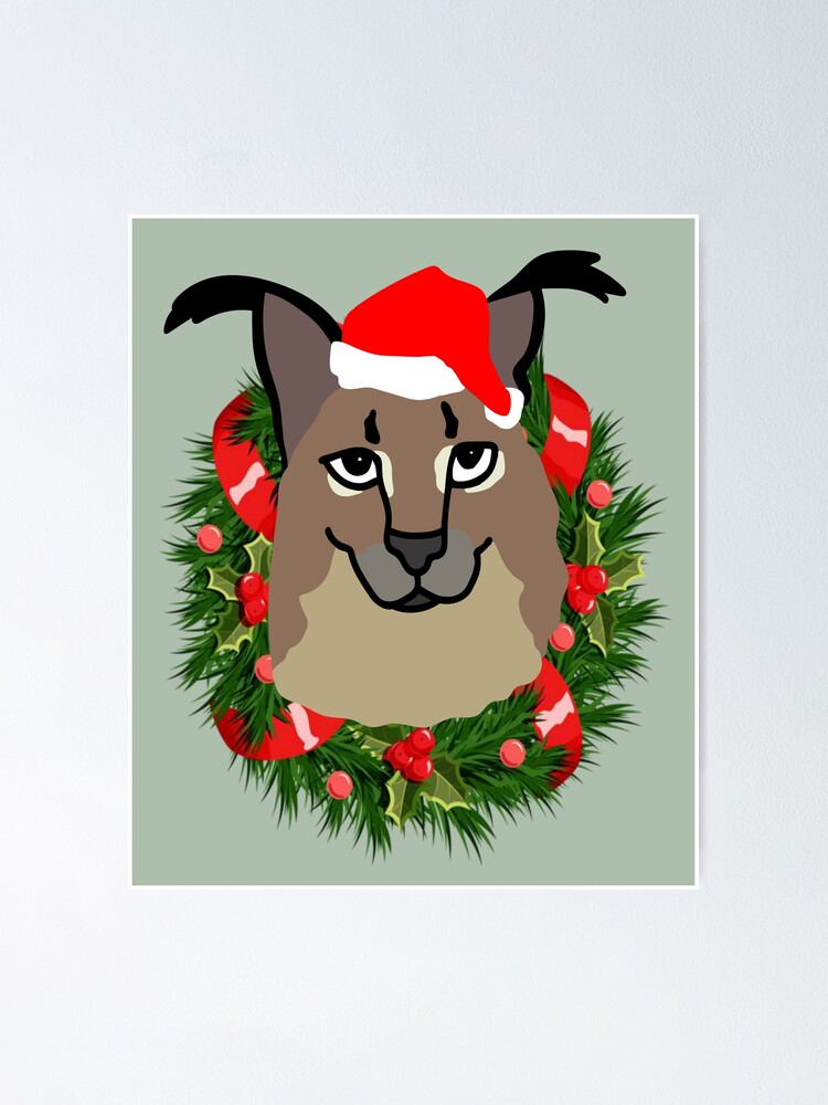 "Big Floppa Christmas" Poster by Maxtown | Redbubble