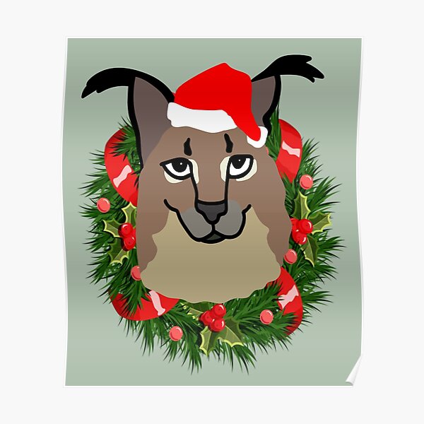 "Big Floppa Christmas" Poster by Maxtown | Redbubble