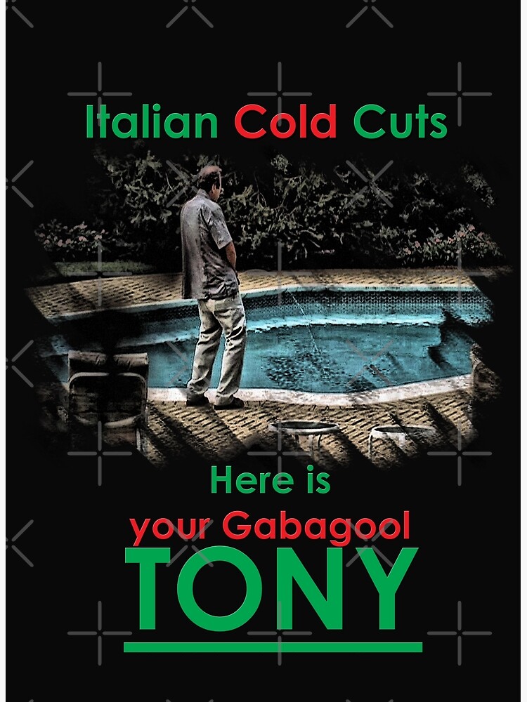 Poster « Les Sopranos-Gabagool, Patsy Parisi », par editor1972 | Redbubble