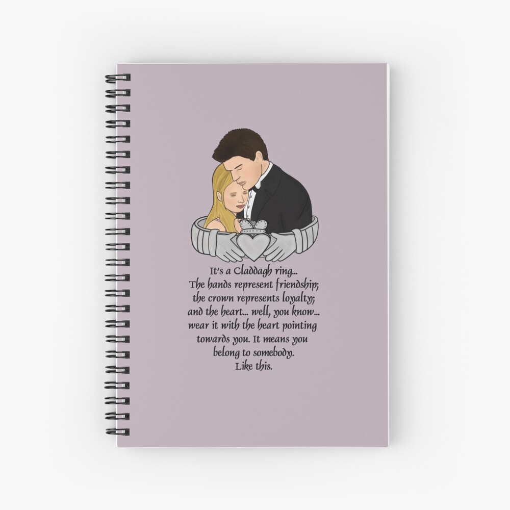 "Buffy & Angel in Claddagh Ring" Sticker for Sale by AngelsAngel ...