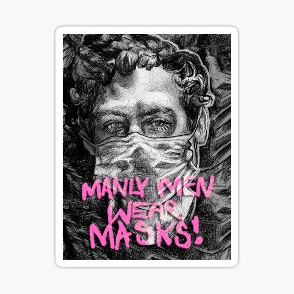 "HS manly men 2020 print" Sticker for Sale by grxciemk | Redbubble