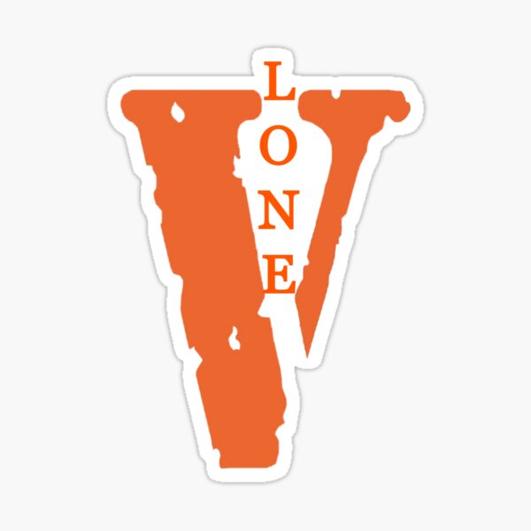 "vlone" Sticker by egyptionking2 | Redbubble
