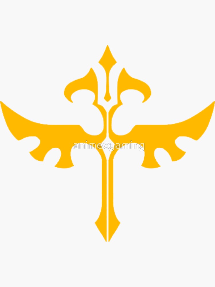 Pegatina «Code Geass Logo Lelouch vi Ilustración de los ojos de ...