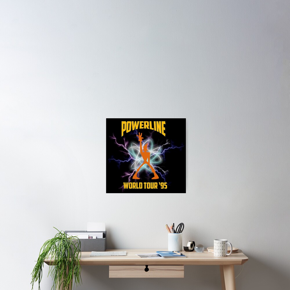 "Powerline style!" Poster by DLPCharacterLiv | Redbubble