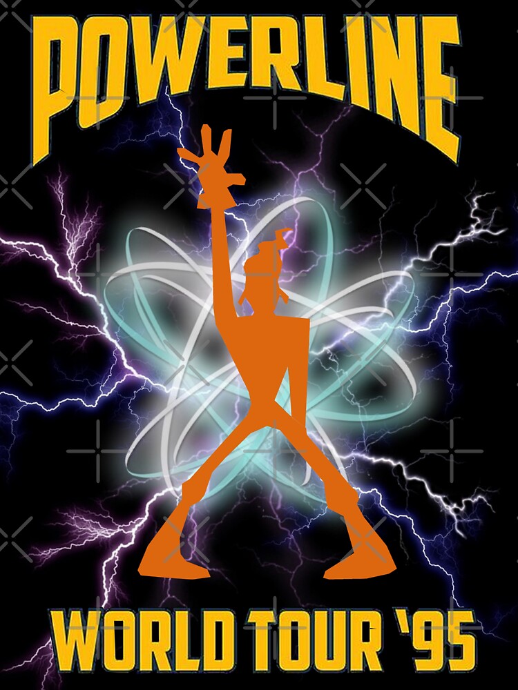 "Powerline style!" T-shirt for Sale by DLPCharacterLiv | Redbubble ...
