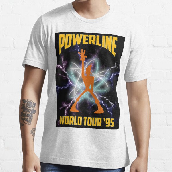 "Powerline style!" T-shirt for Sale by DLPCharacterLiv | Redbubble ...