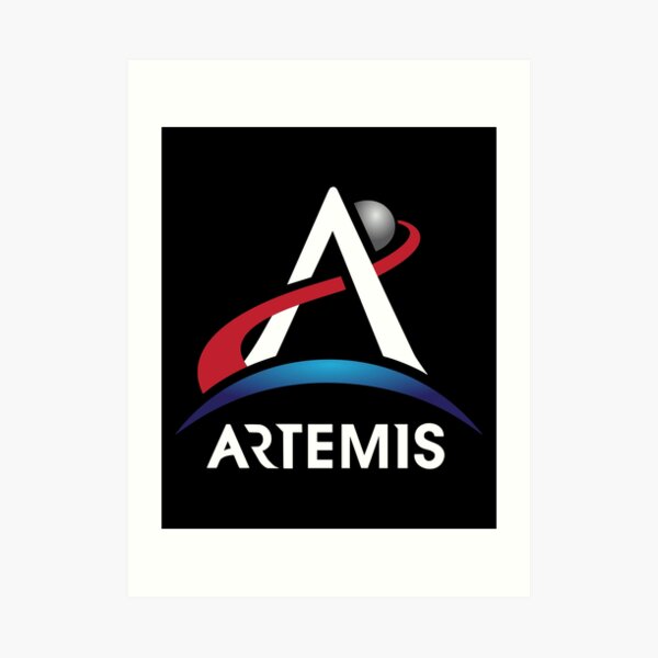 "NASA Artemis Program Logo " Art Print for Sale by MartianCloset ...