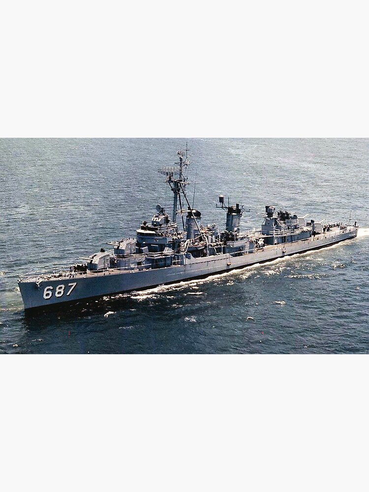 "USS UHLMANN (DD-687) SHIP'S STORE" Sticker for Sale by militarygifts ...