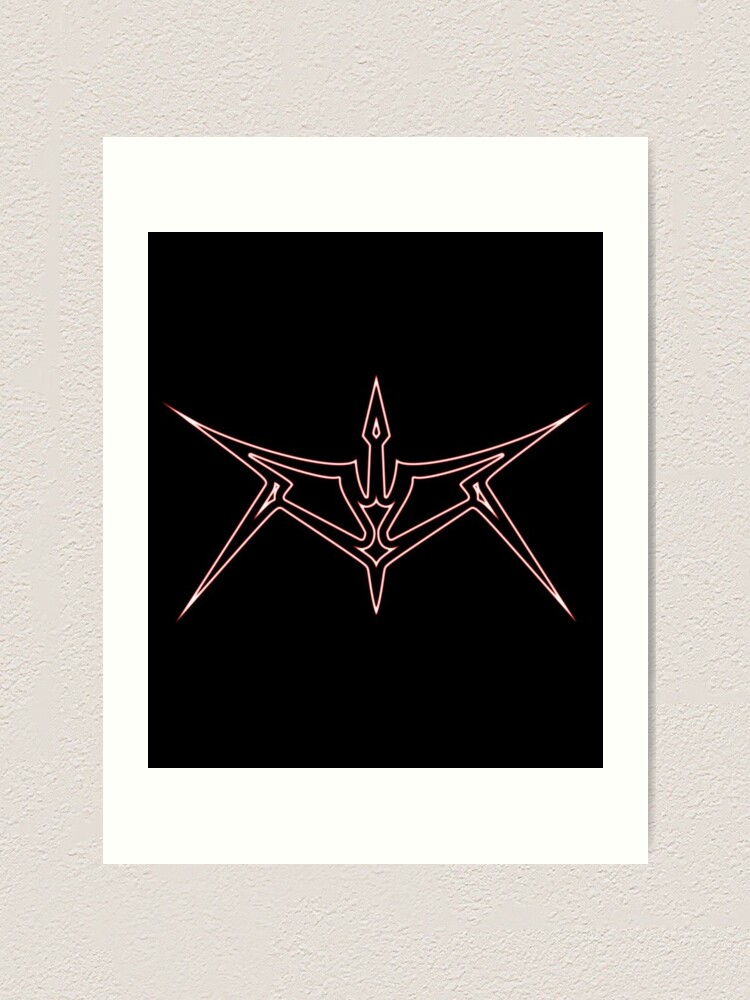 Lámina artística «Code Geass Logo Lelouch vi Ilustración de los ojos de ...