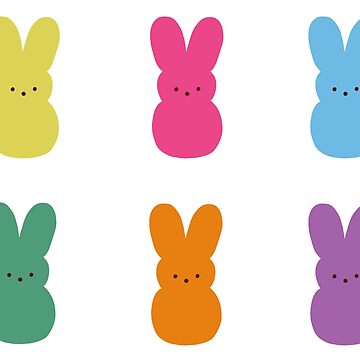 "Peeps Bunnies Pack" Sticker for Sale by shylxhhh | Redbubble