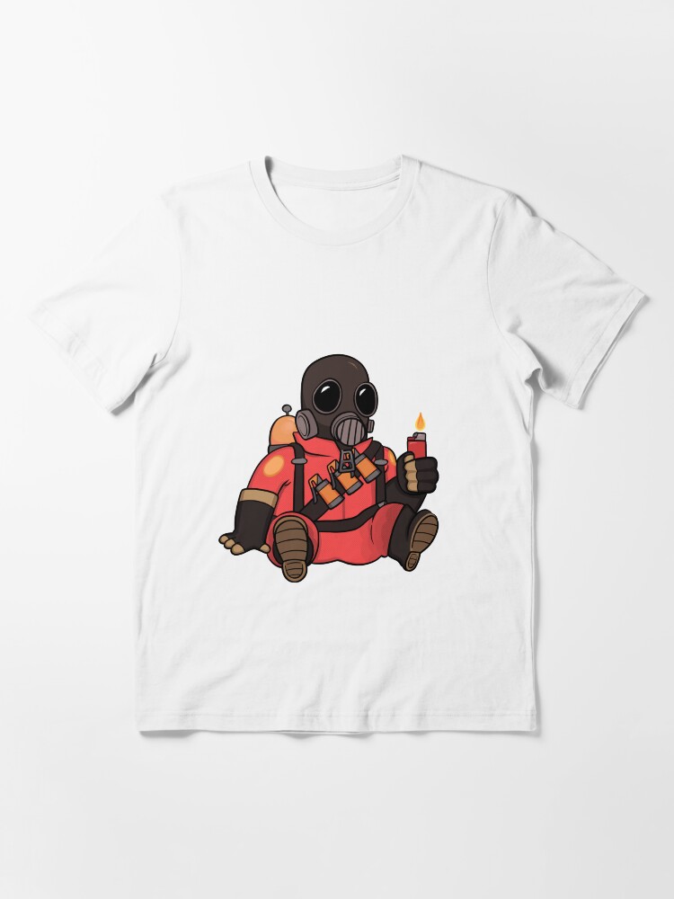 "Pyro TF2 Sticker " T-shirt for Sale by Quazies | Redbubble | tf2 t ...