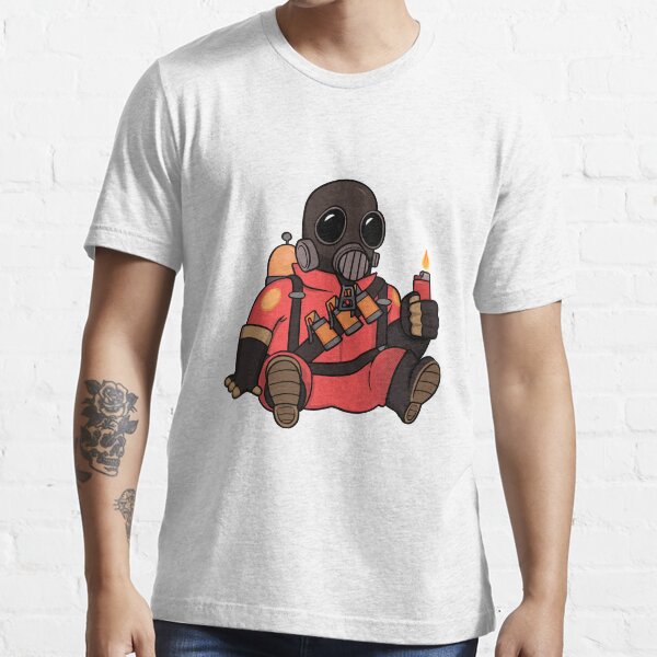 "Pyro TF2 Sticker " T-shirt for Sale by Quazies | Redbubble | tf2 t ...