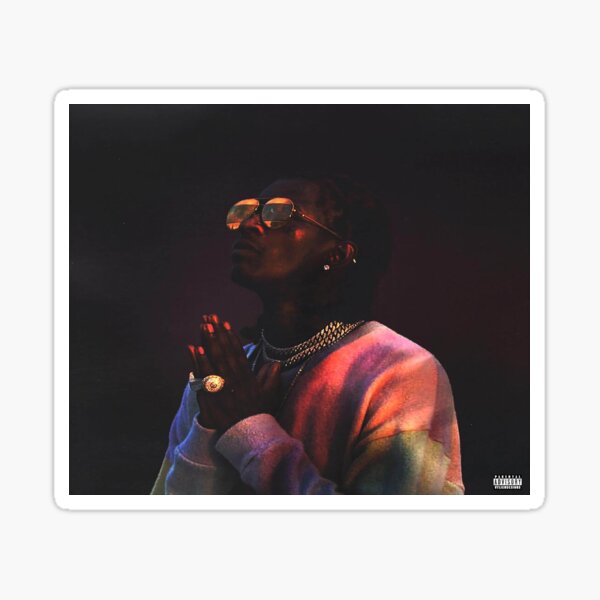 "Young Thug" Sticker for Sale by psforp | Redbubble