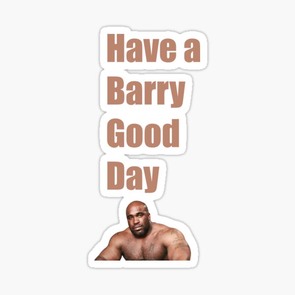 "Barry Wood meme " Sticker for Sale by andrew2024 | Redbubble