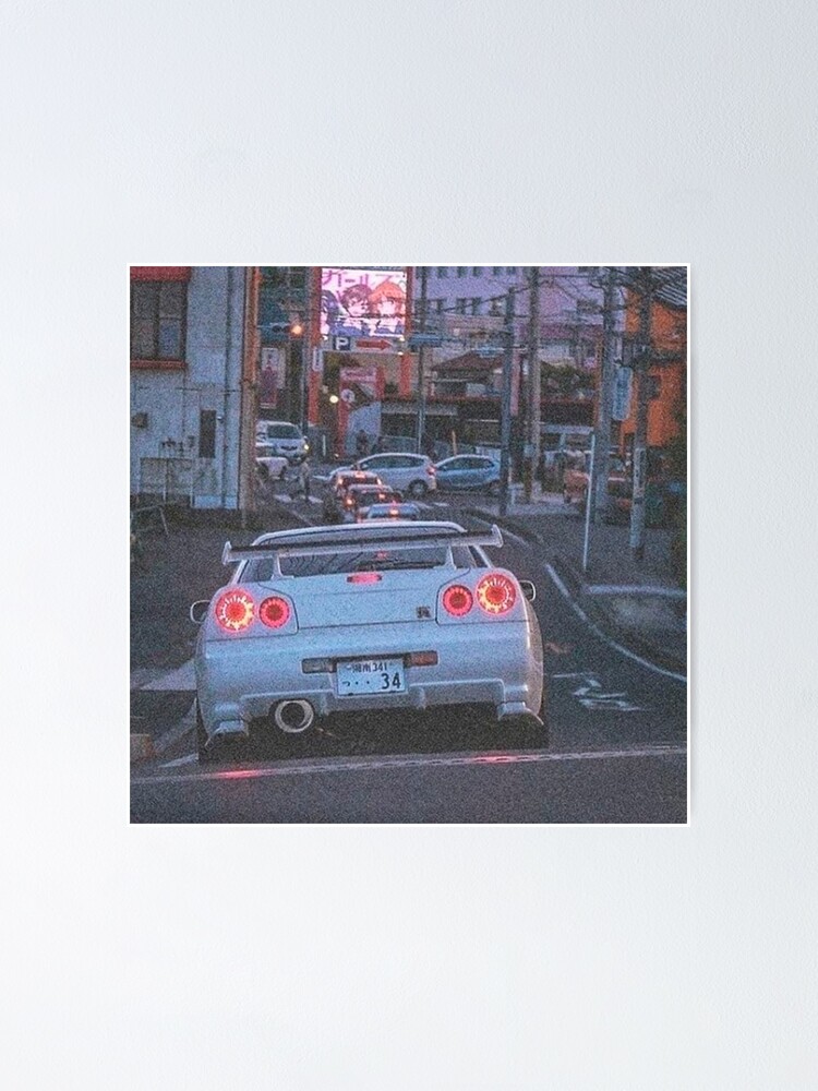 "GTR Japan" Poster for Sale by pamkills | Redbubble