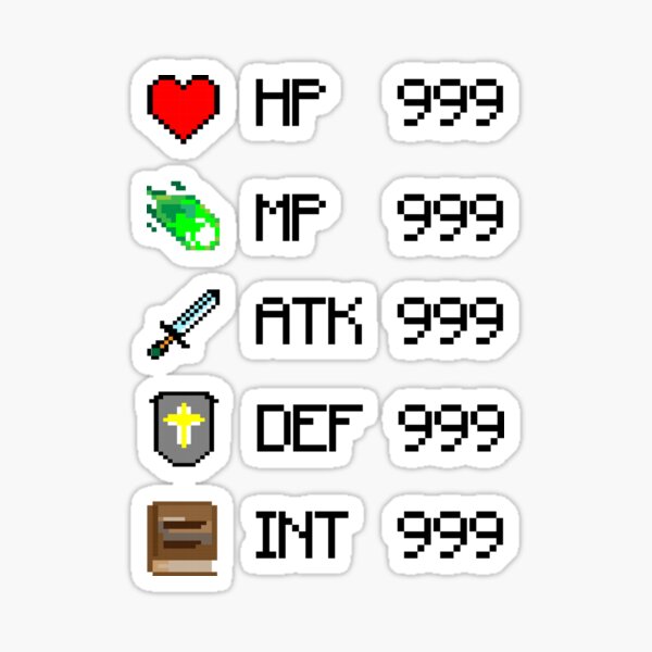 "Maxed Out" Sticker by JustJehiah | Redbubble