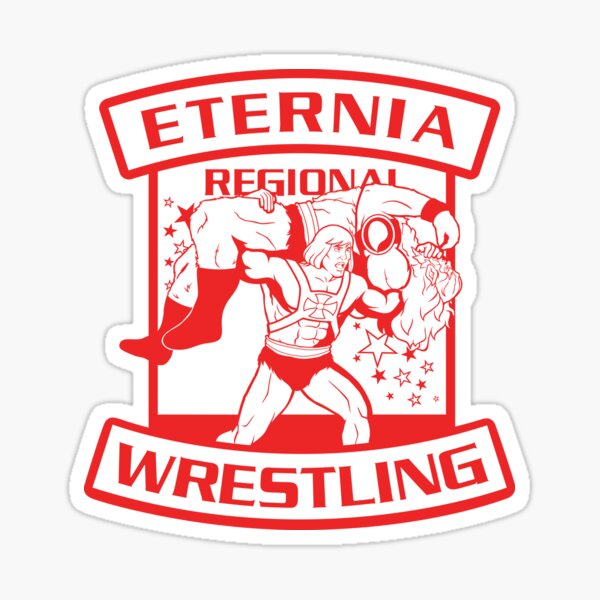 "Eternia Regional Wrestling" Sticker for Sale by JCJows | Redbubble