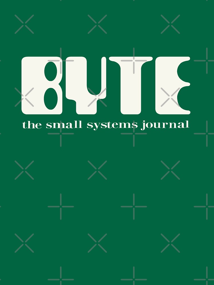 "Byte Magazine Logo" T-shirt for Sale by Abandon-Wear | Redbubble ...