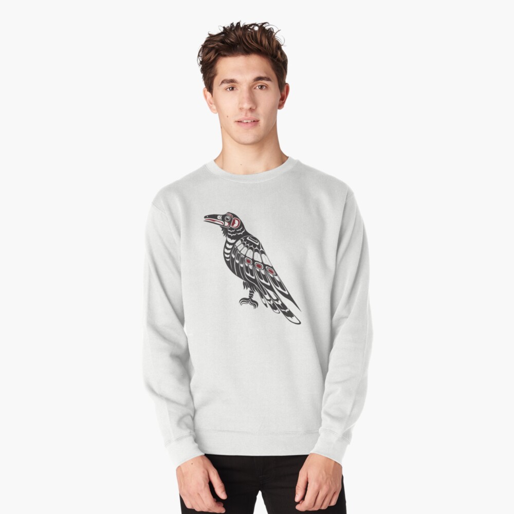 "Pacific Northwest Raven native american salish formline art Crow ...
