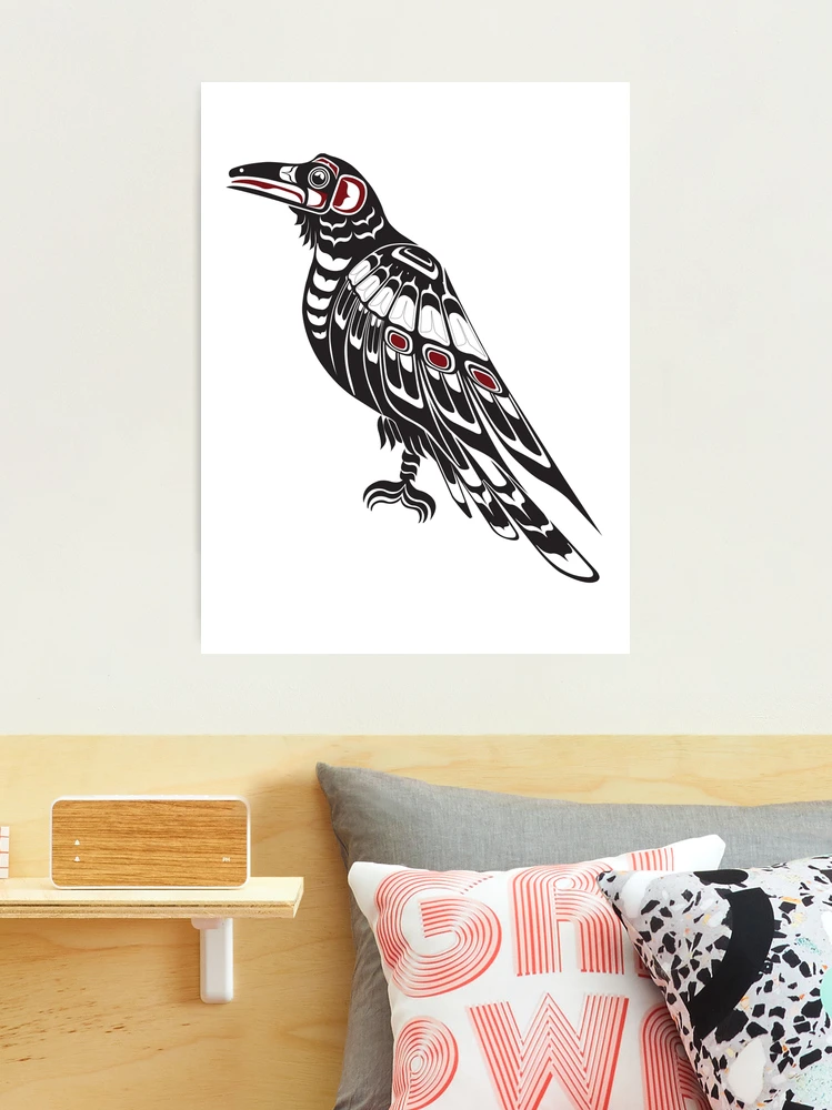 Pacific Northwest Native American Art Raven