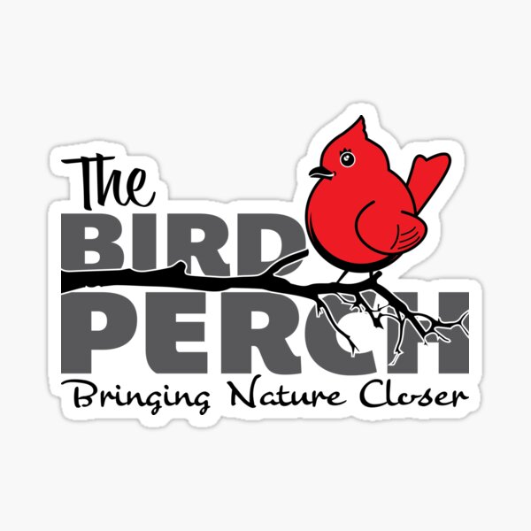 "The Bird Perch logo" Sticker for Sale by TheBirdPerch | Redbubble