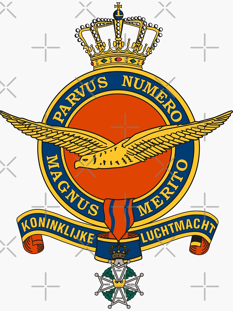 "Emblem of the Royal Netherlands Air Force" Sticker by charlesdal ...