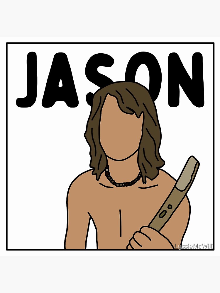 "Jason from Survivor: Micronesia" Sticker for Sale by LyssieMcWilli ...