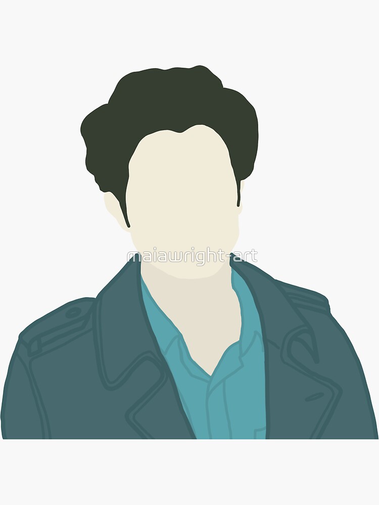 "Edward Cullen mask poster sticker" Sticker for Sale by maiawright-art ...