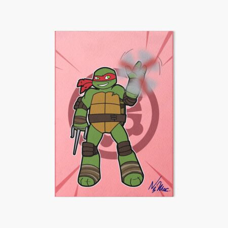"TMNT 2012 - Raph" Art Board Print by TMNT-Raph-fan | Redbubble