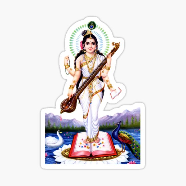 "Saraswati" Sticker for Sale by Onodera | Redbubble