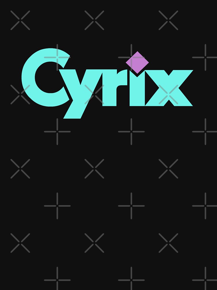 "Cyrix Processors Logo" T-shirt for Sale by Abandon-Wear | Redbubble ...