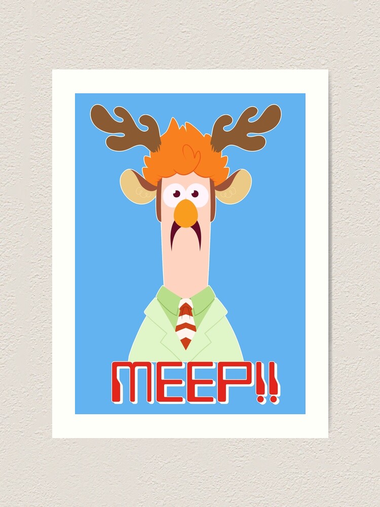 "Meep Meep!" Art Print by FrankenPup | Redbubble