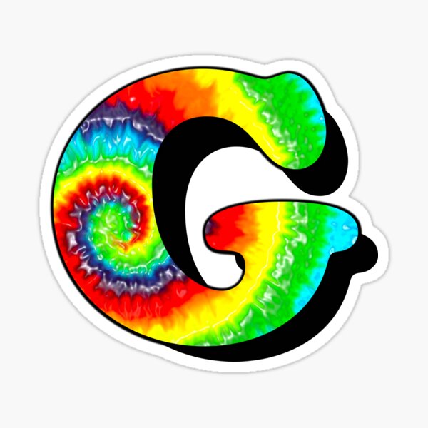 "G alphabet letter initial " Sticker for Sale by Mercurio-Design ...