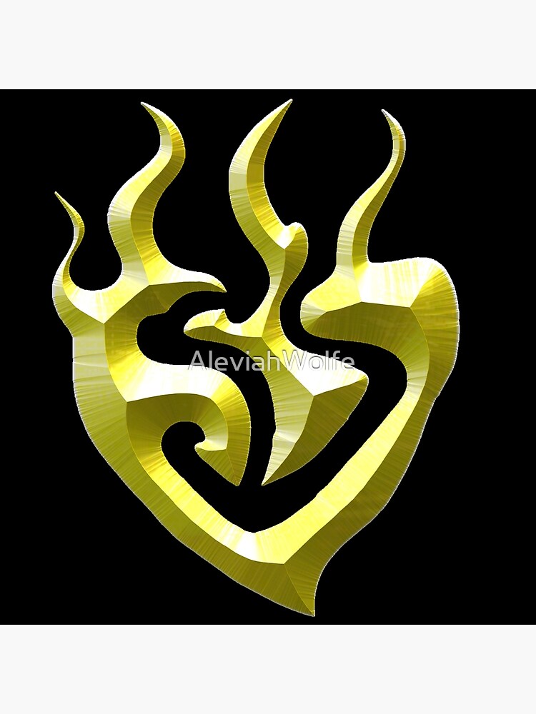 "Yang Xiao Long Symbol (RWBY)" Poster for Sale by AleviahWolfe | Redbubble
