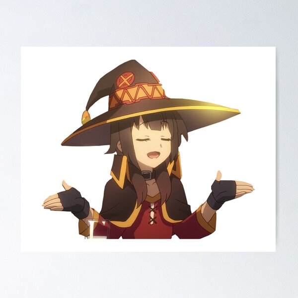 "KonoSuba - Megumin" Poster for Sale by Jawzer 777 | Redbubble