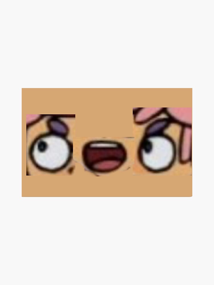 Pegatina «ojo boca ojo meme pero es un destello» de ErikinQuestion ...