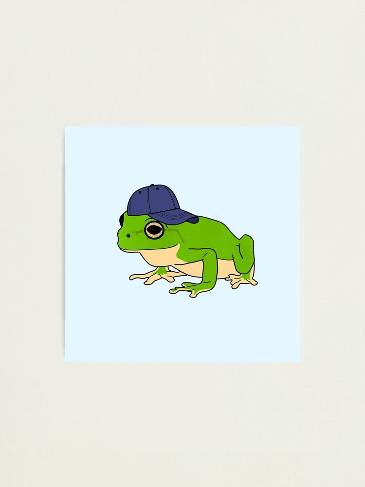 Frog Playing Baseball