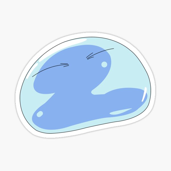 "That Time I Got Reincarnated As a Slime - Cute Rimuru" Sticker for ...